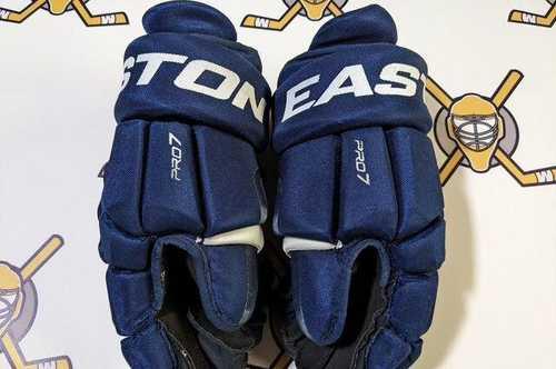 Краги easton pro7 хоккейные sr 15 бу