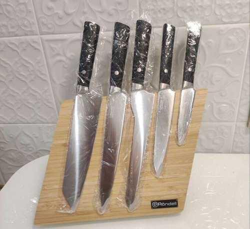 Набор кухонных ножей с подставкой Rondell