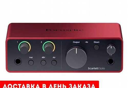 Focusrite scarlett solo 4th gen