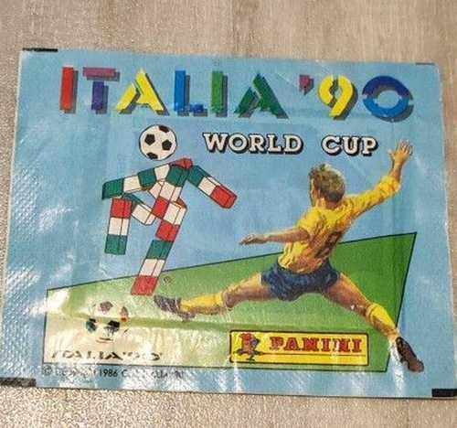 Наклейки panini чм Italia 1990