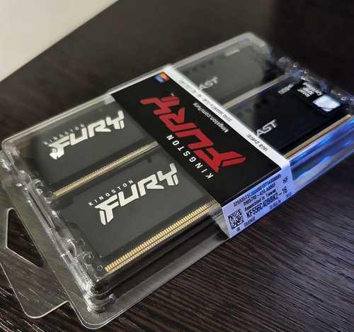 Новая DDR5 Kingston 16Gb (2x8Gb) 5600Mhz