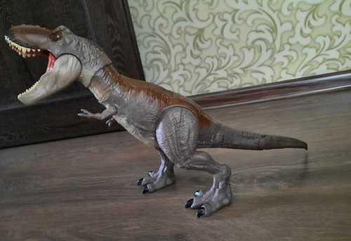 Динозавр тиранозавр jurassic world