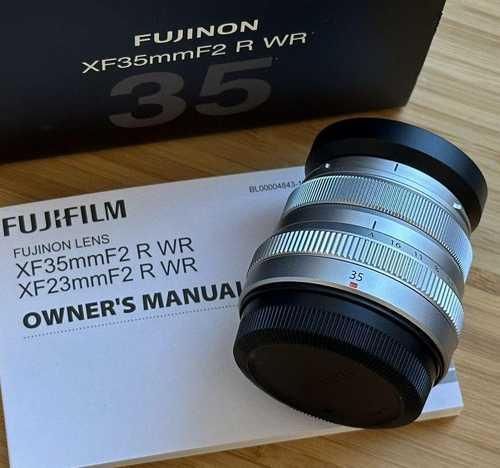 Fujifilm Fujinon XF 35mm F2 R WR