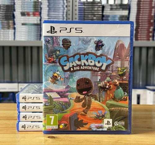 Диск Sackboy: A Big Adventure PS5 (Новый)