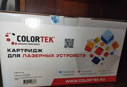 Картридж лазерный Colortek MLT-D115L черный
