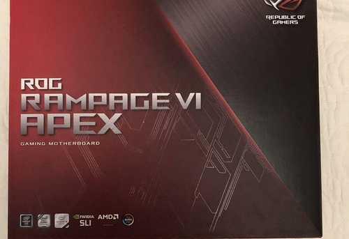 Материнская плата LGA2066 asus ROG rampage VI apex