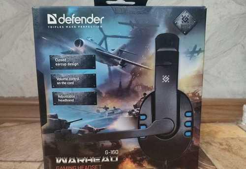 Игровые наушники с микрофоном defender g-106