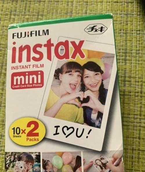 Картриджи fujifilm Instax mini
