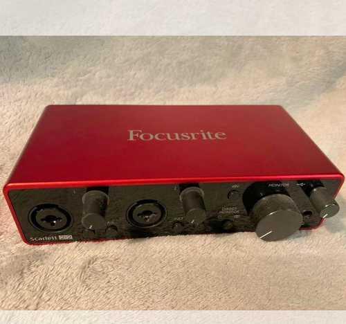 Звуковая карта focusrite scarlett 2i2 3rd gen