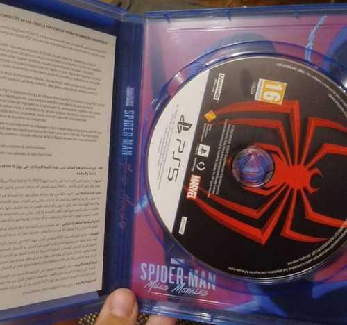 Spider man miles morales ps5 диск