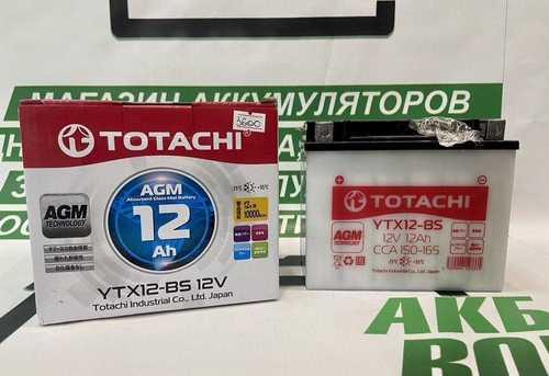 Мото аккумулятор Totachi 12Ah 165A (ytx12-bs)