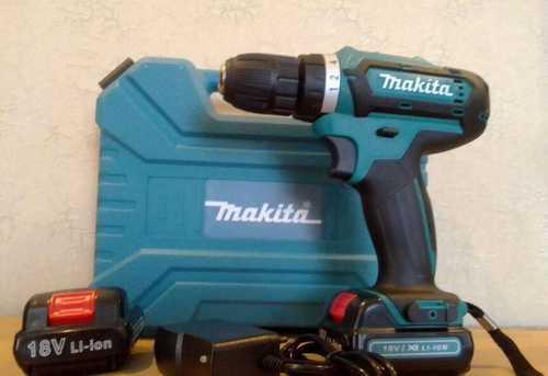 Шуруповерт Makita 18v с акб 2,0 Ач