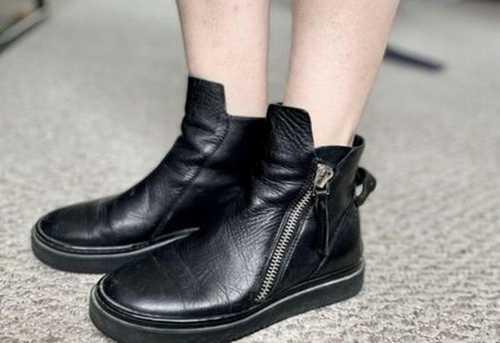 Женские ботинки из натуральной кожи 36 размера