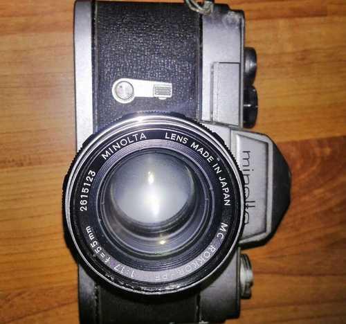 Пленочный фотоаппарат Minolta sr1