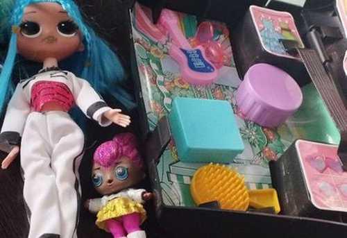 Куклы лол в чемодане и Миниклаудис