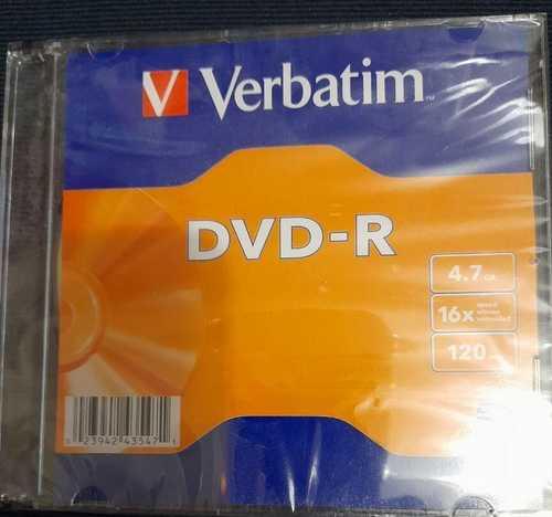 Диски DVD-R Verbatim