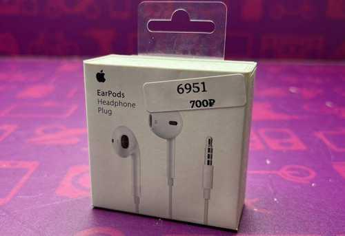 Наушники Apple earpods aux 3.5 мм