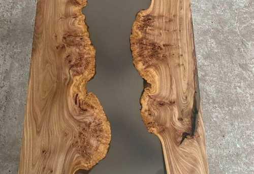 Столик из слэба Натуральный массив дерева