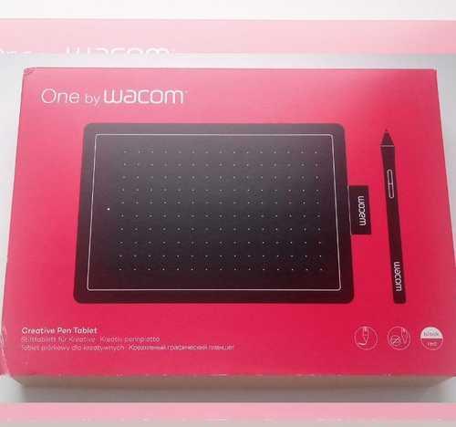 Графический планшет One by Wacom Small (CTL-472-N)