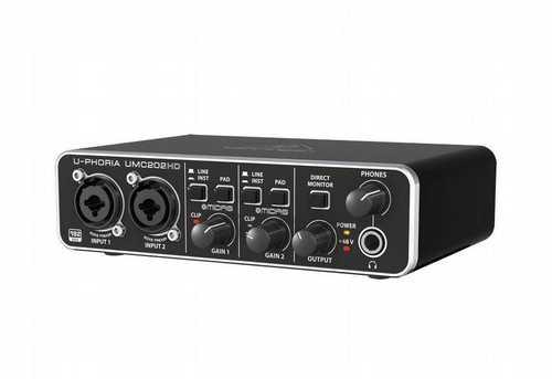 Behringer UMC202HD USB-аудиоинтерфейс