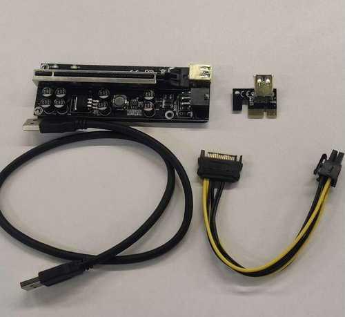 Райзер pci-e V009S-plus