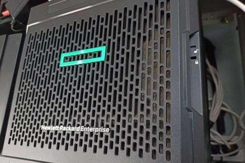 HP microserver gen10 4 Opteron X3421 4 ядра 32GB