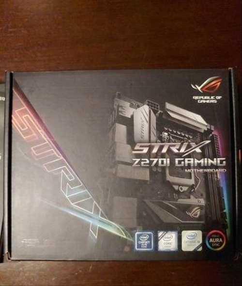Asus ROG strix z270i gaming mini-ITX