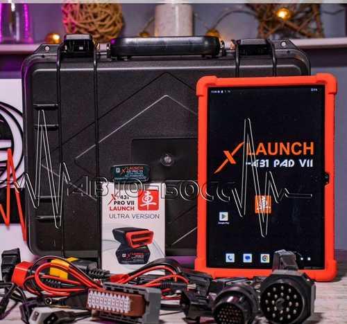 Launch X431 pad 7 безлимит 760 марок и 65 сбросов