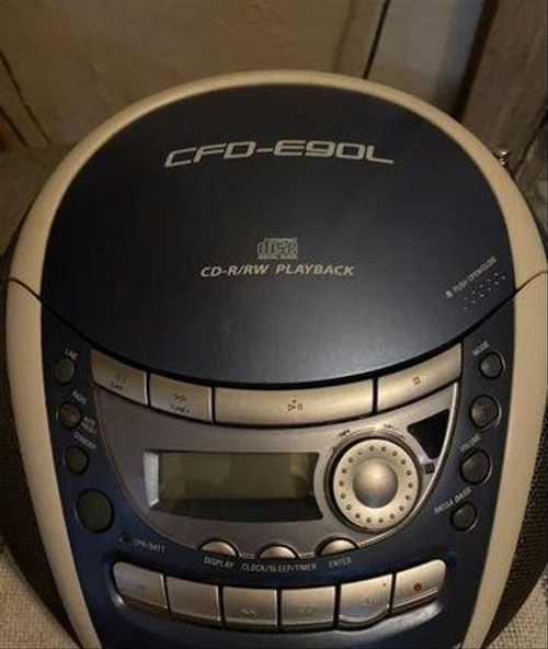 Магнитофон кассетный, cd диск