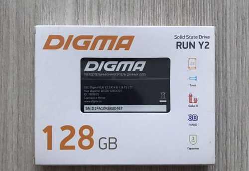 SSD накопитель Digma Run Y2 dgsr2128gy23t 128гб