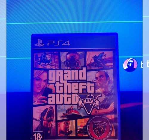 Grand theft auto 5 ps4 Б/У