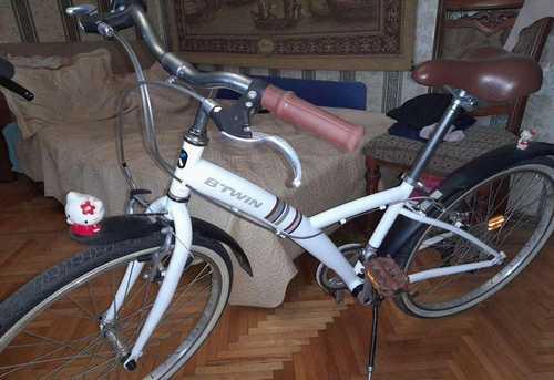 Велосипед подростковый B'twin из Декатлона