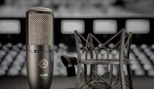 AKG P220 студийный микрофон. В идеале