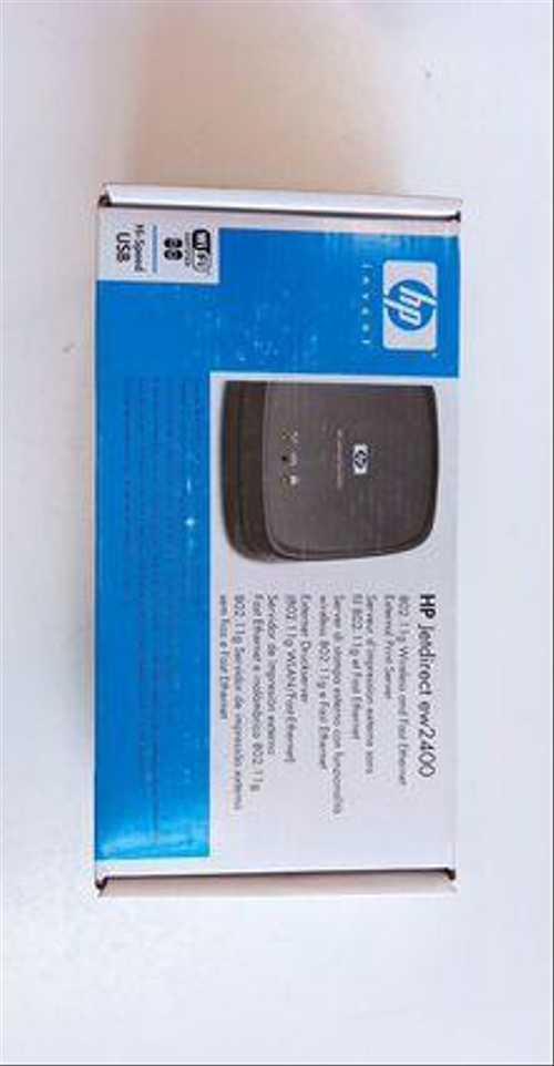 Новый Принт-Сервер HP JetDirect ew2400 (J7951G)