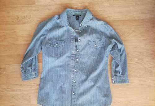 Рубашка джинсовая женская 44