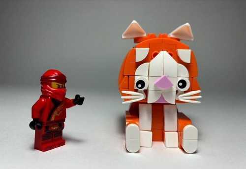 Конструктор рыжий кот - kibox lt-77002abcdef pets