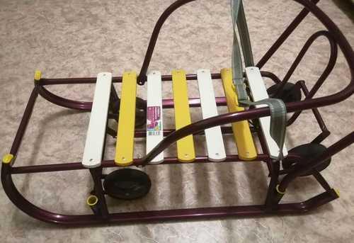 Детские санки коляска тимка 6 универсал