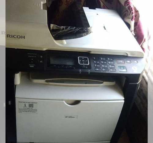 Принтер лазерный мфу ricoh sp325SNw