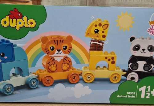 Новый набор Lego duplo 10955 поезд с животными