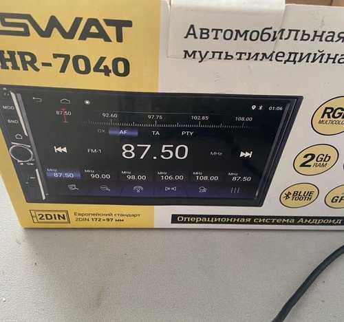 Магнитола Swat AHR-7040 2din