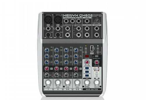 Behringer QX602MP3 микшерный пульт