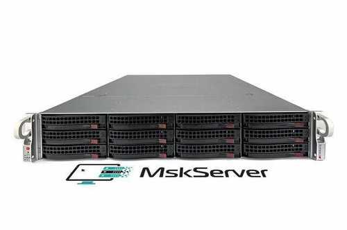 Сервер Supermicro 6028U-TR4T+ 2x E5-2690v4 16Gb