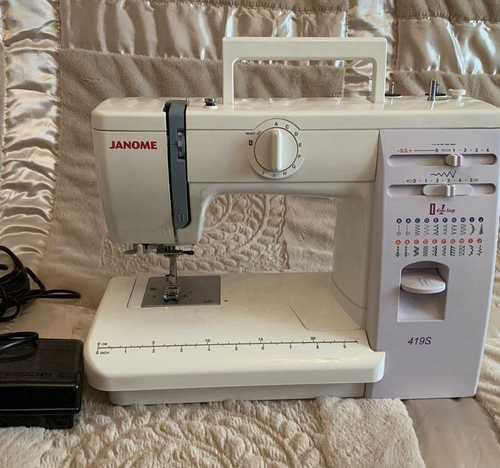 Швейная машина janome 419 s