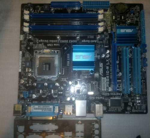 Asus P5G41C-M LX (DDR III / II ) (s. 775 )