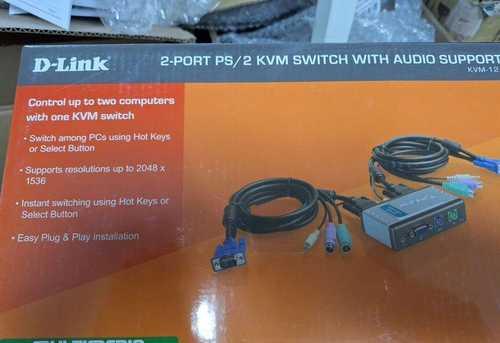 KVM-переключатель D-Link KVM-121/A