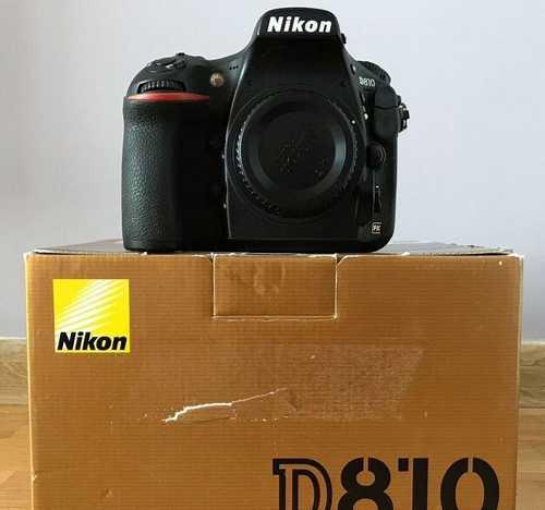 Nikon D810 body (пробег 12 тыс)