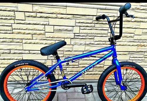Новый трюковой велосипед Синий