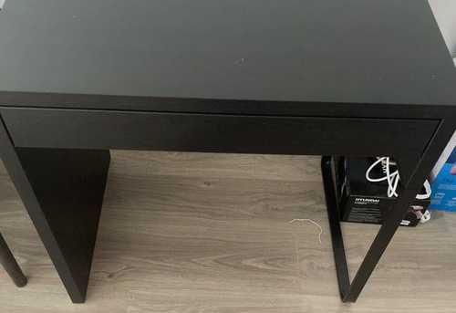 Стол IKEA micke черный