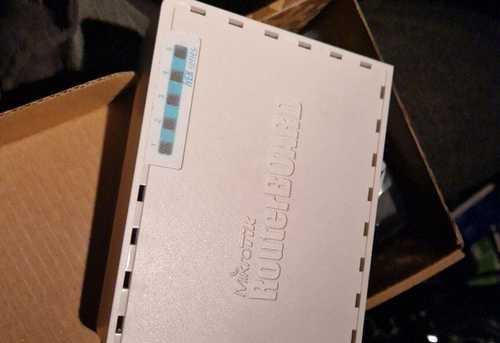 Роутер, маршрутизатор MikroTik hEX RB750Gr3