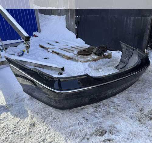 Бампер задний w203 седан рестайлинг